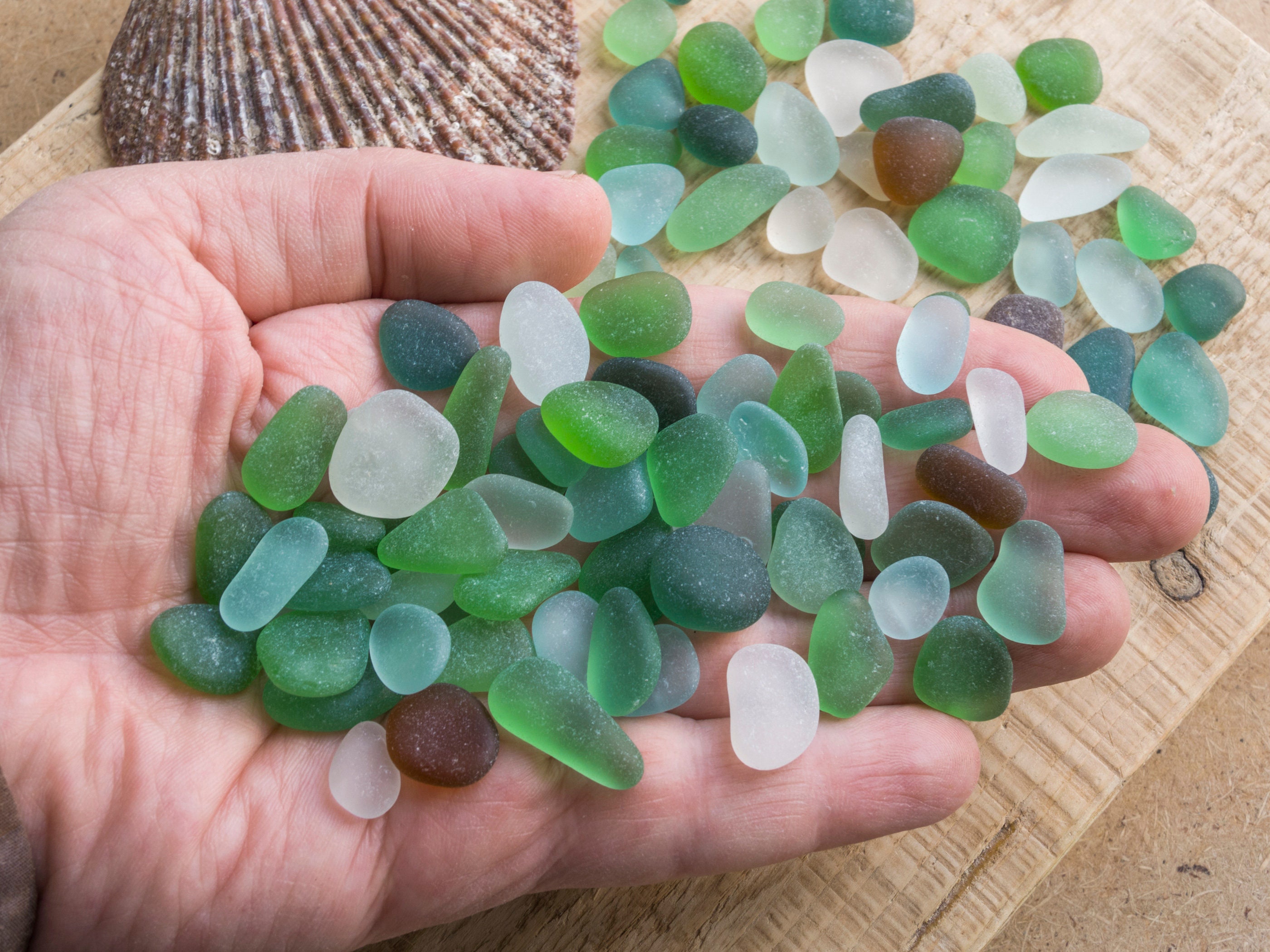Teeny Sea Glass. 100 Pieces. A188 - Etsy