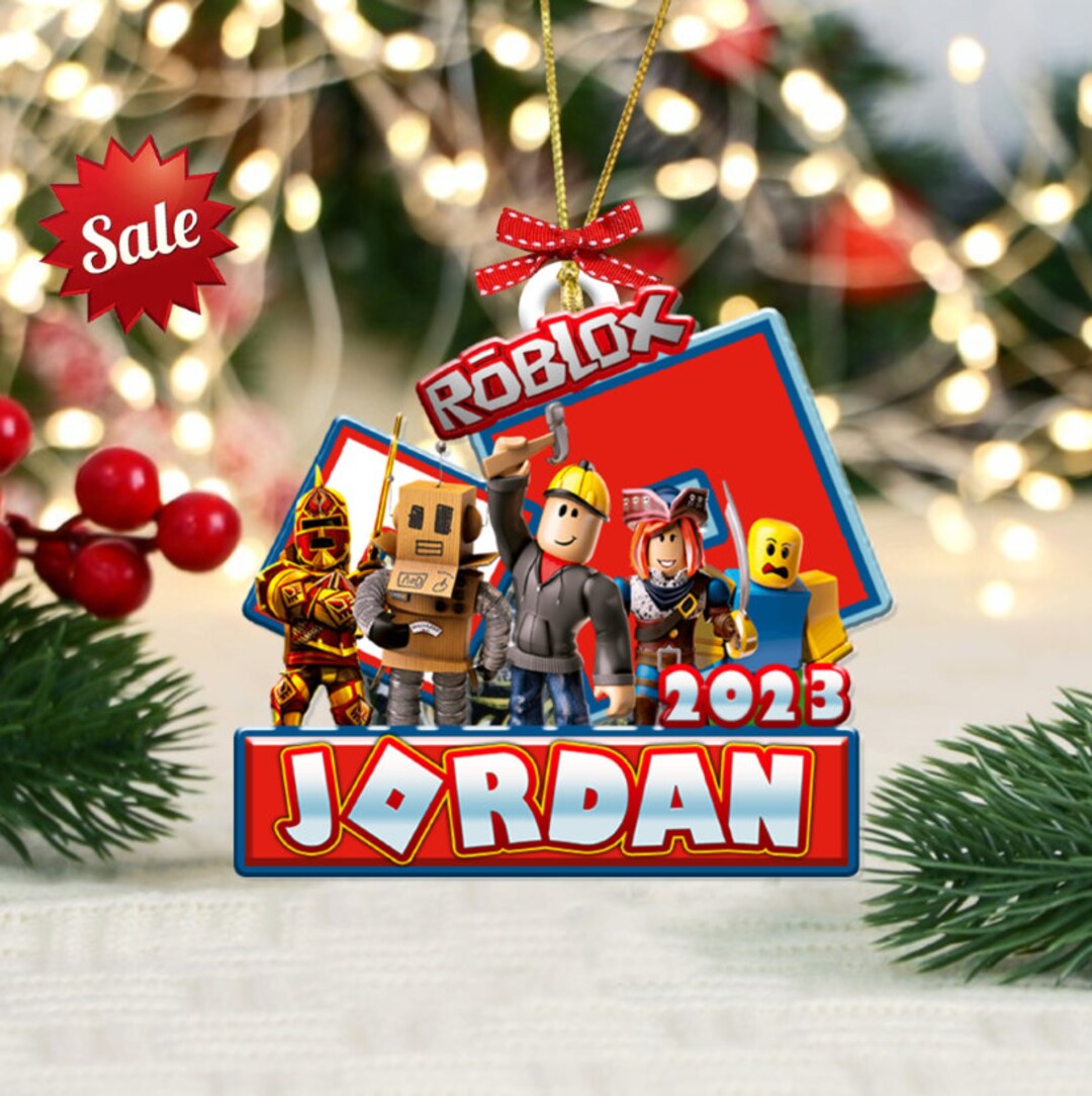 Personalized Roblox Ornament 2023 Video Gaming Ornament - Etsy Personalized Roblox Ornament 2023 Video Gaming Ornament - Etsy