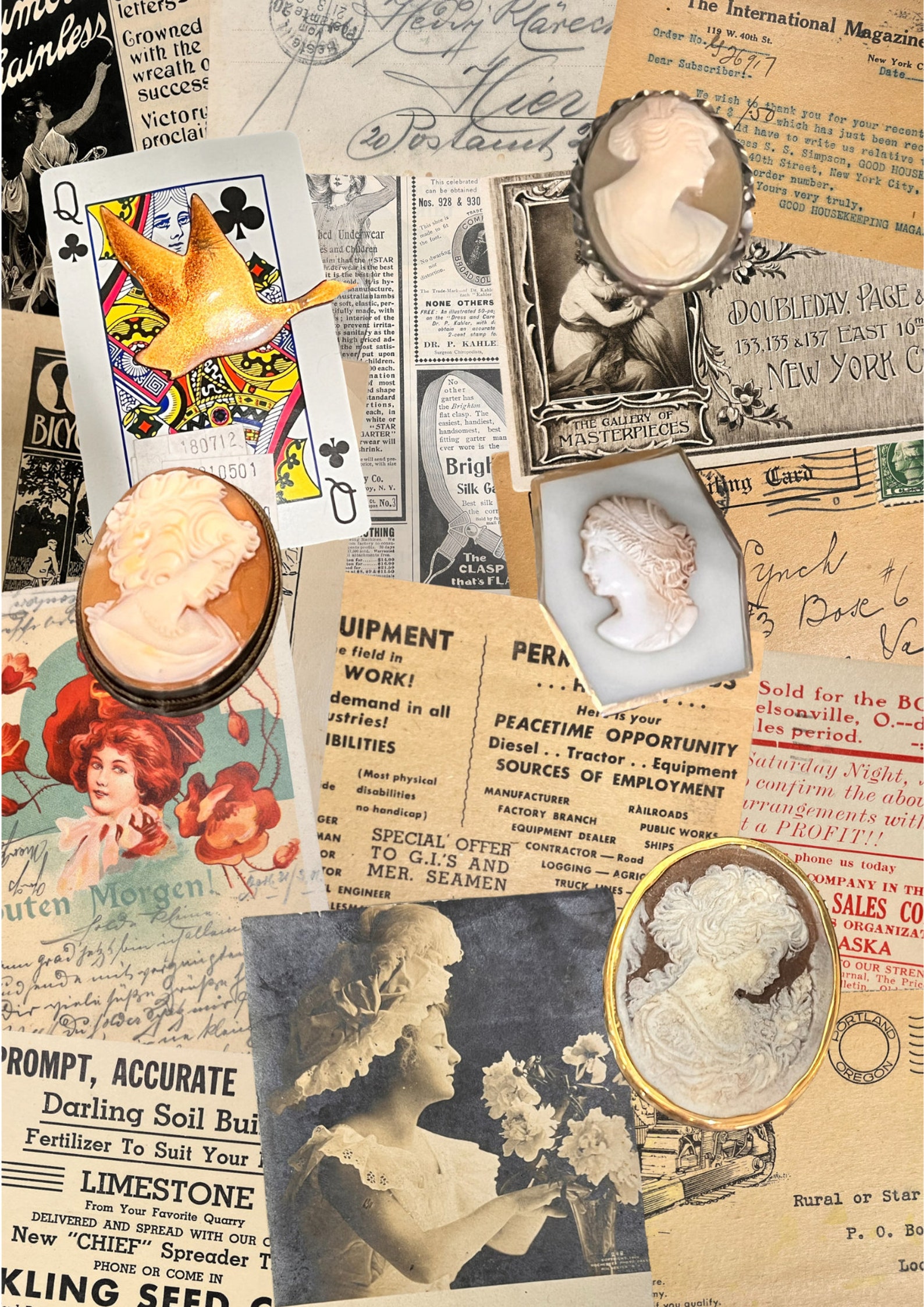 Vintage Ephemera Printable Collection - Instant Download - Etsy