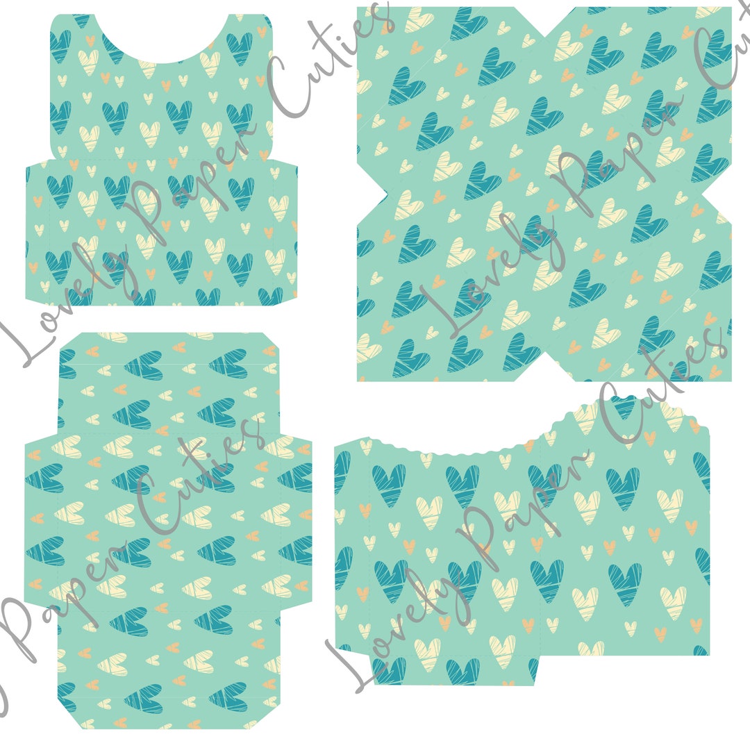 Printable Envelopes Craft Activity for Kids - 4 Mini Envelopes and 4 ...