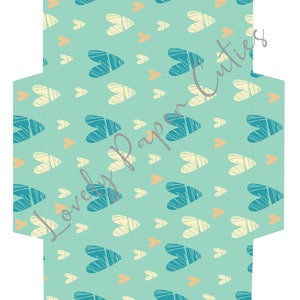 Printable Envelopes Craft Activity for Kids - 4 Mini Envelopes and 4 ...