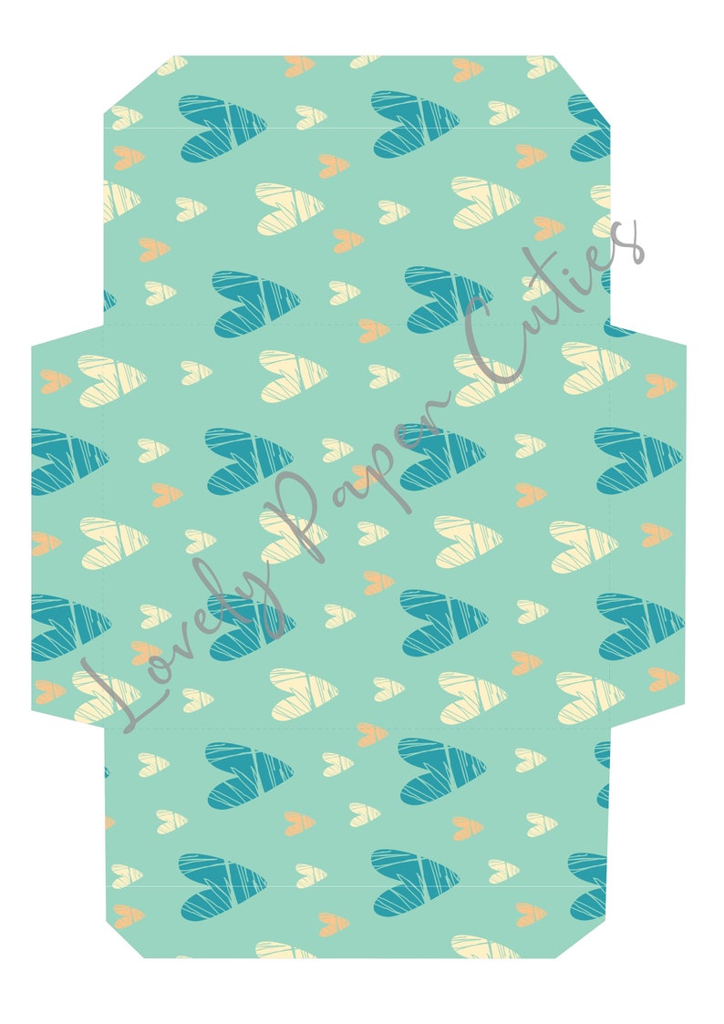 Printable Envelopes Craft Activity for Kids - 4 Mini Envelopes and 4 ...