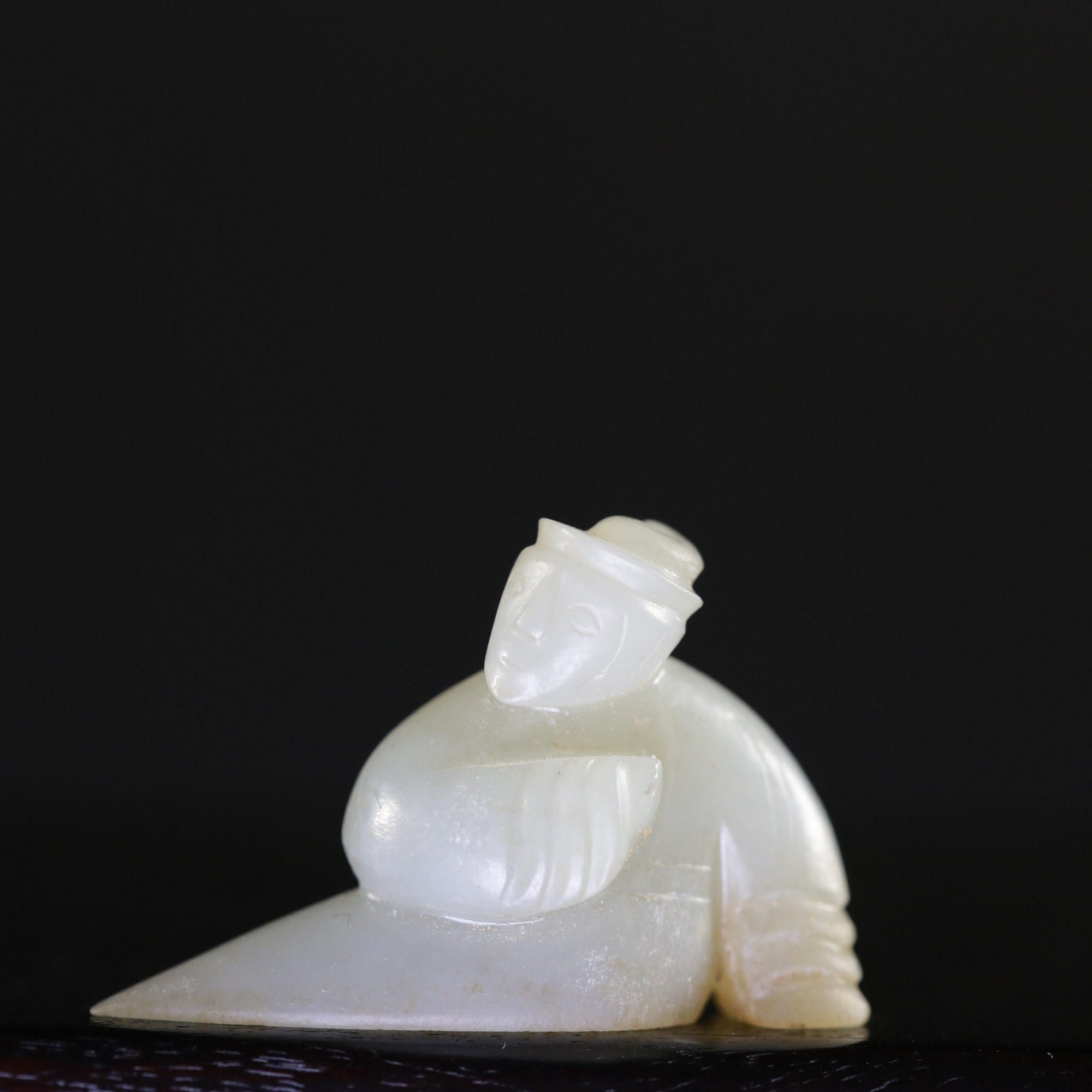 Antique Human Jade Statue, High-quality Jade Figurine, Home Decor or ...