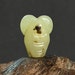 White Hetian Seed Jade Goat Pendant Antique Chinese Jade - Etsy