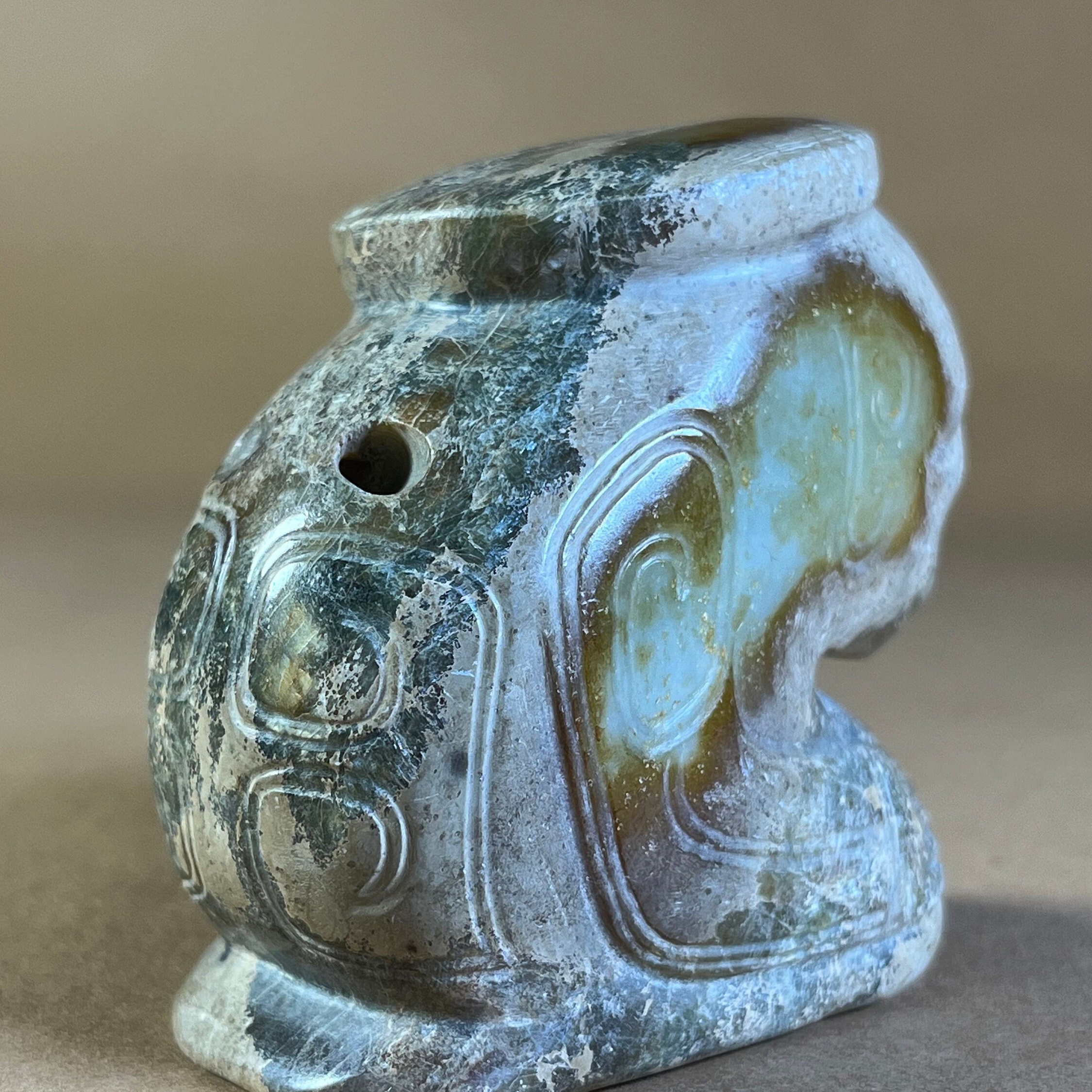 Antique Kneeling Human Jade Charm Yellow Jade Human Trinket - Etsy