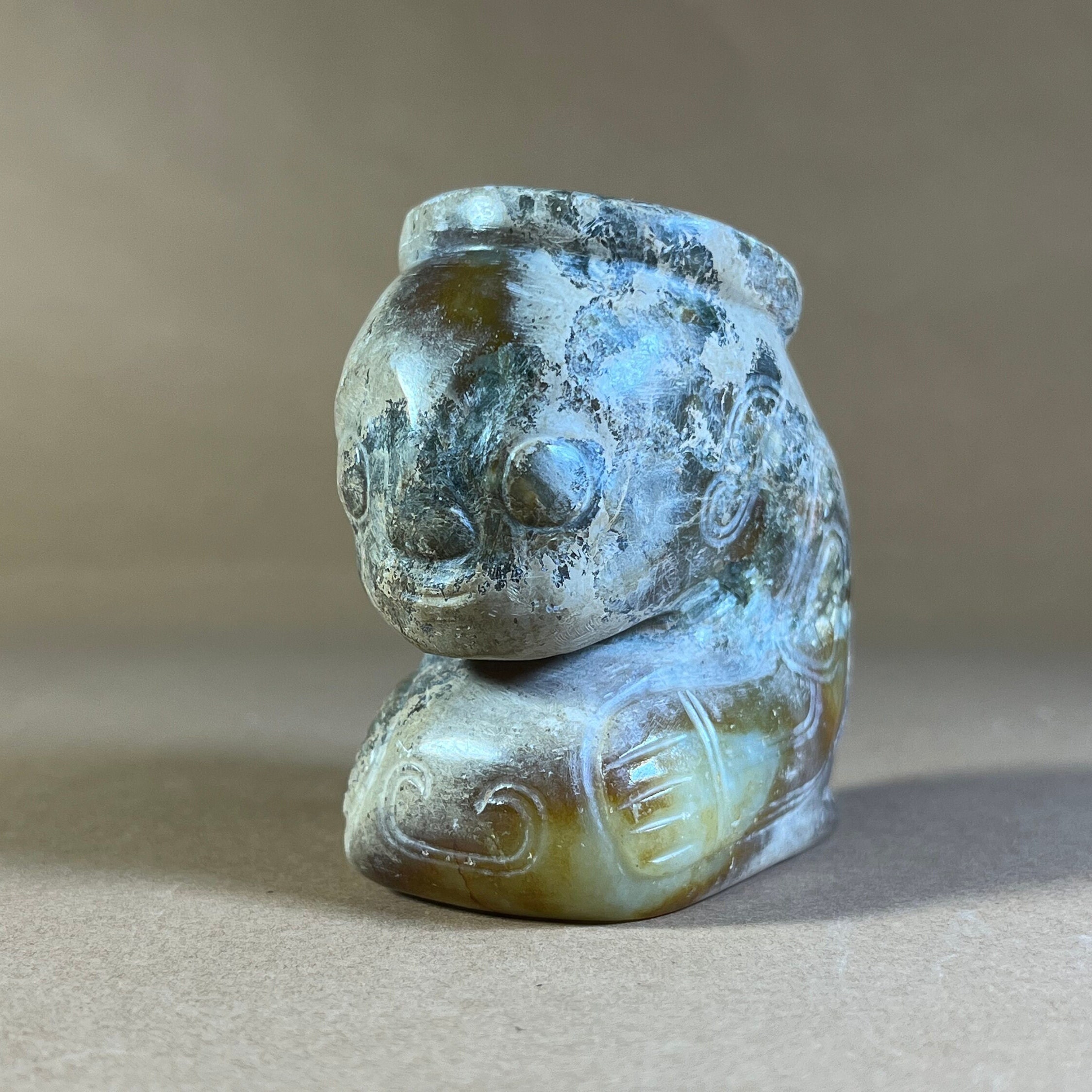 Antique Kneeling Human Jade Charm Yellow Jade Human Trinket - Etsy