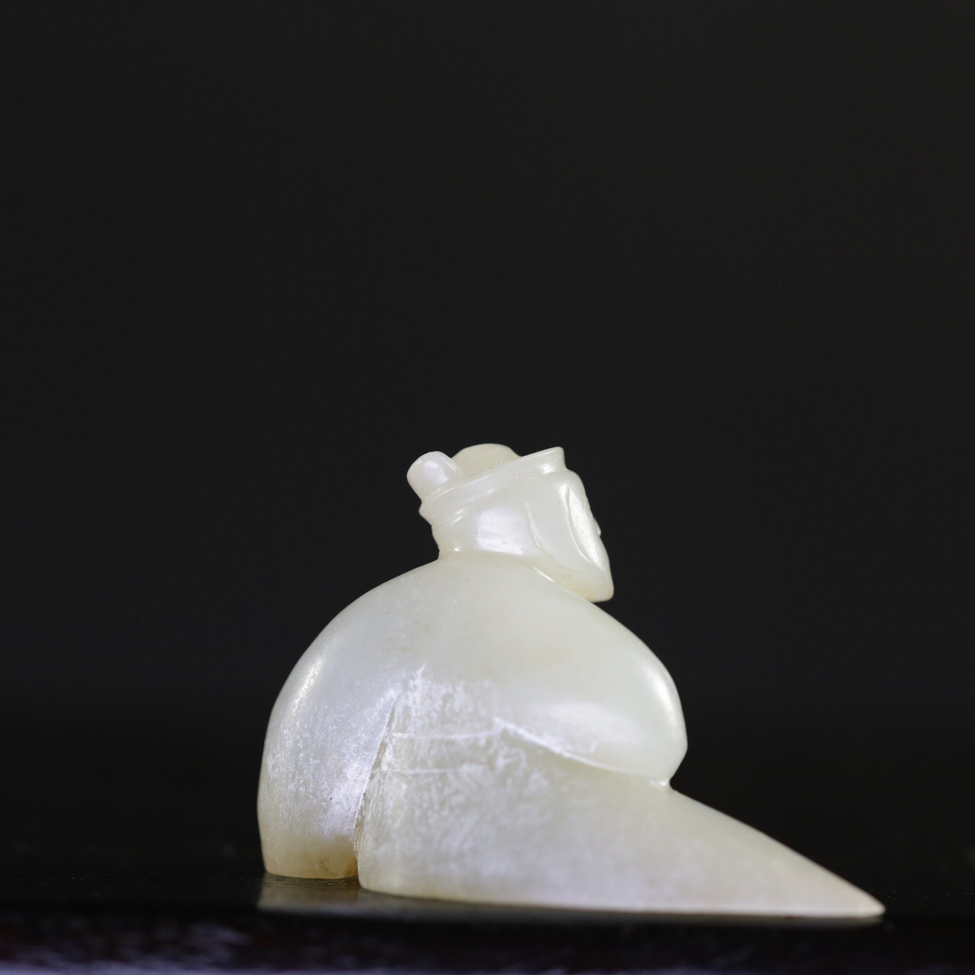 Antique Human Jade Statue, High-quality Jade Figurine, Home Decor or ...