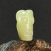 White Hetian Seed Jade Goat Pendant Antique Chinese Jade - Etsy