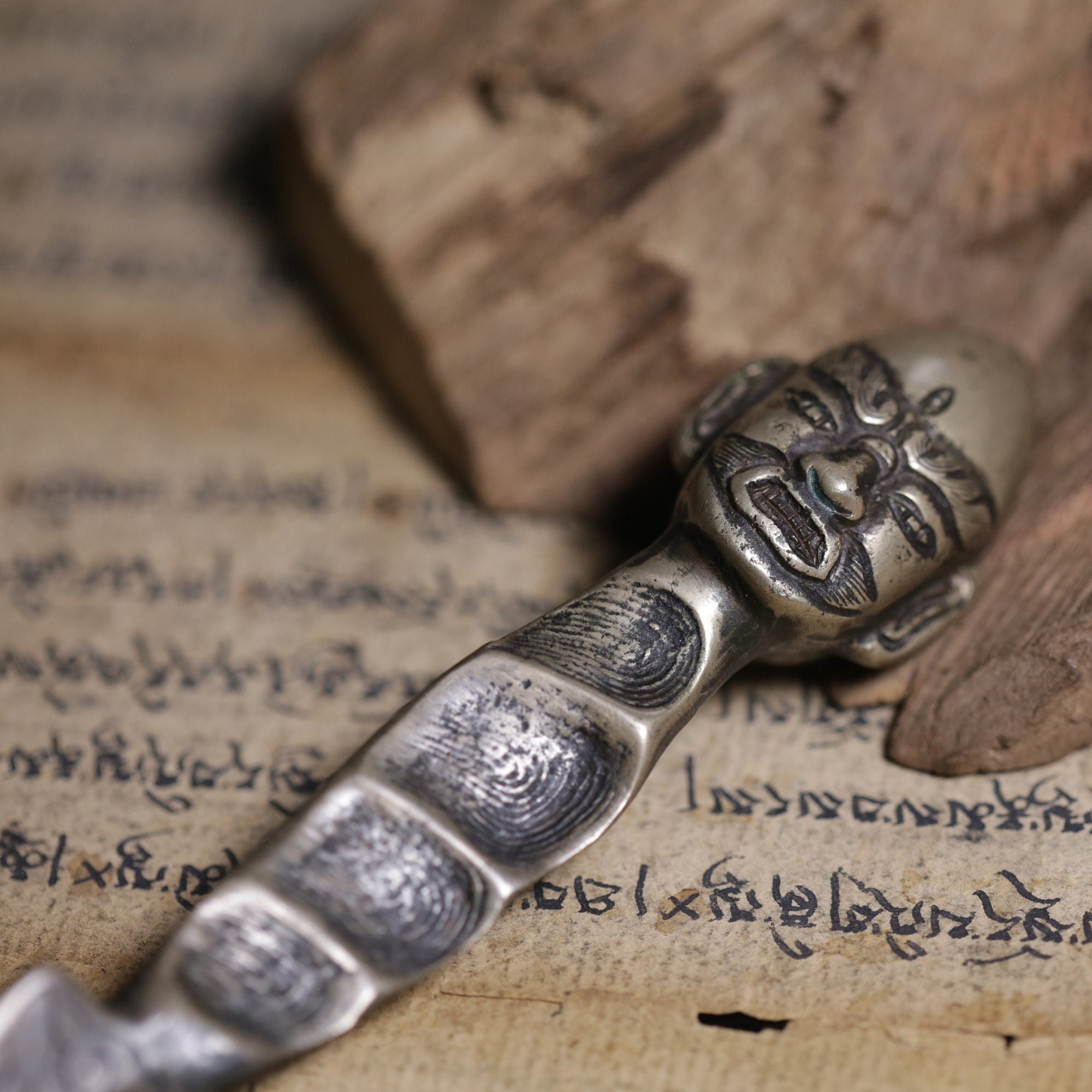 Tibetan Copper Dorje Phurba Old Buddist Dorje Dagger With a - Etsy