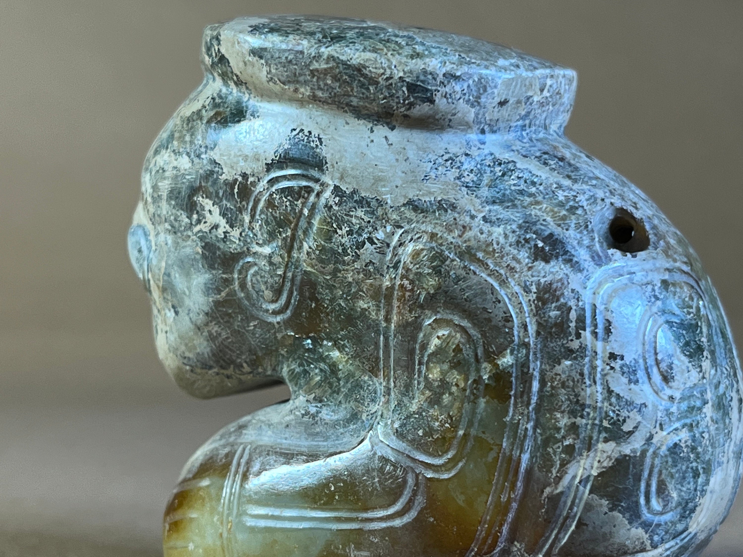 Antique Kneeling Human Jade Charm Yellow Jade Human Trinket - Etsy