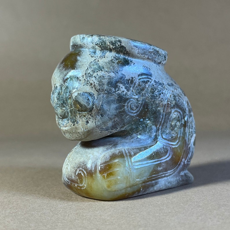 Antique Kneeling Human Jade Charm Yellow Jade Human Trinket - Etsy