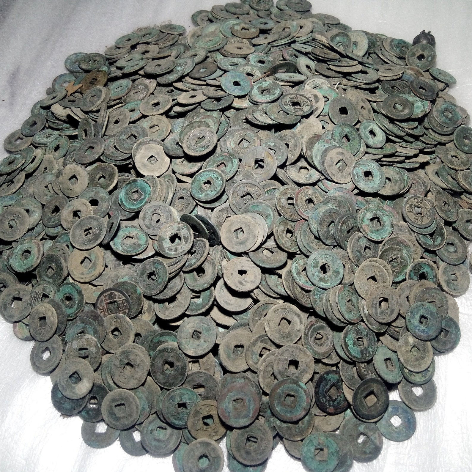 Bulk Lot 100 Pcs Authentique Ancient Chinese Coin From Northen Song ...
