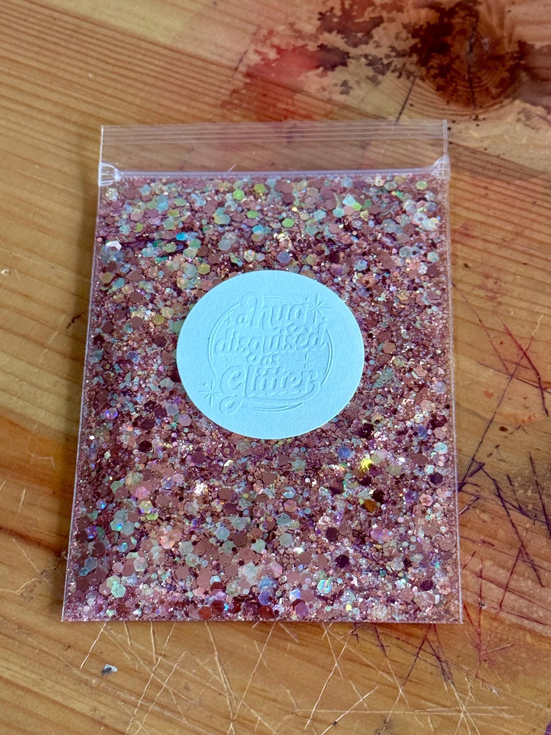 Roselight Rose Gold Glitter 15g • A Hug Disguised as Glitter • Small ...