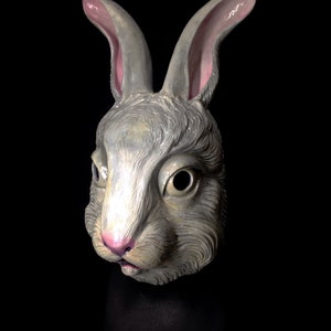 Rabbit Mask - Etsy