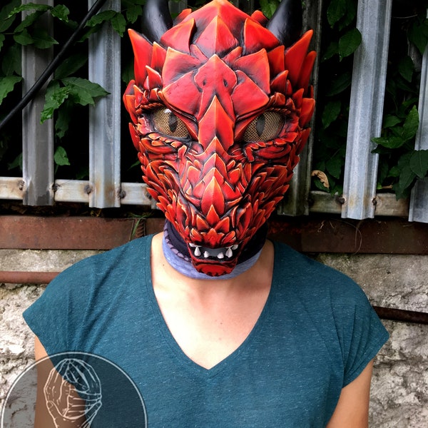 Dragon Mask - Etsy