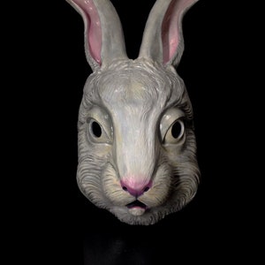 Rabbit Mask - Etsy