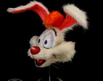 Roger Rabbit Bow Tie, Yellow Polka Dot Blue Bowtie Pre-tied for All ...