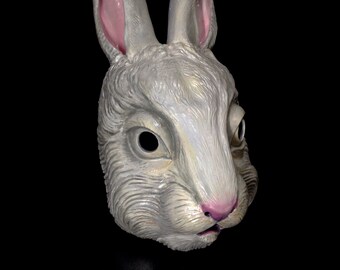Paper Animal Masks Paper Mache Rabbit Mask Hare Mask - Etsy