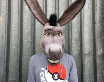 DONKEY SHREK MASK Diy - Etsy
