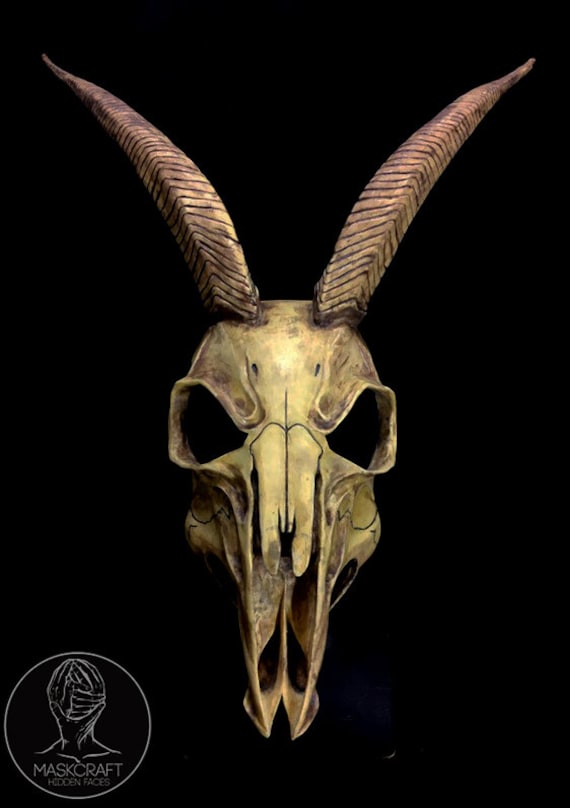 Goat Skull Helmet
