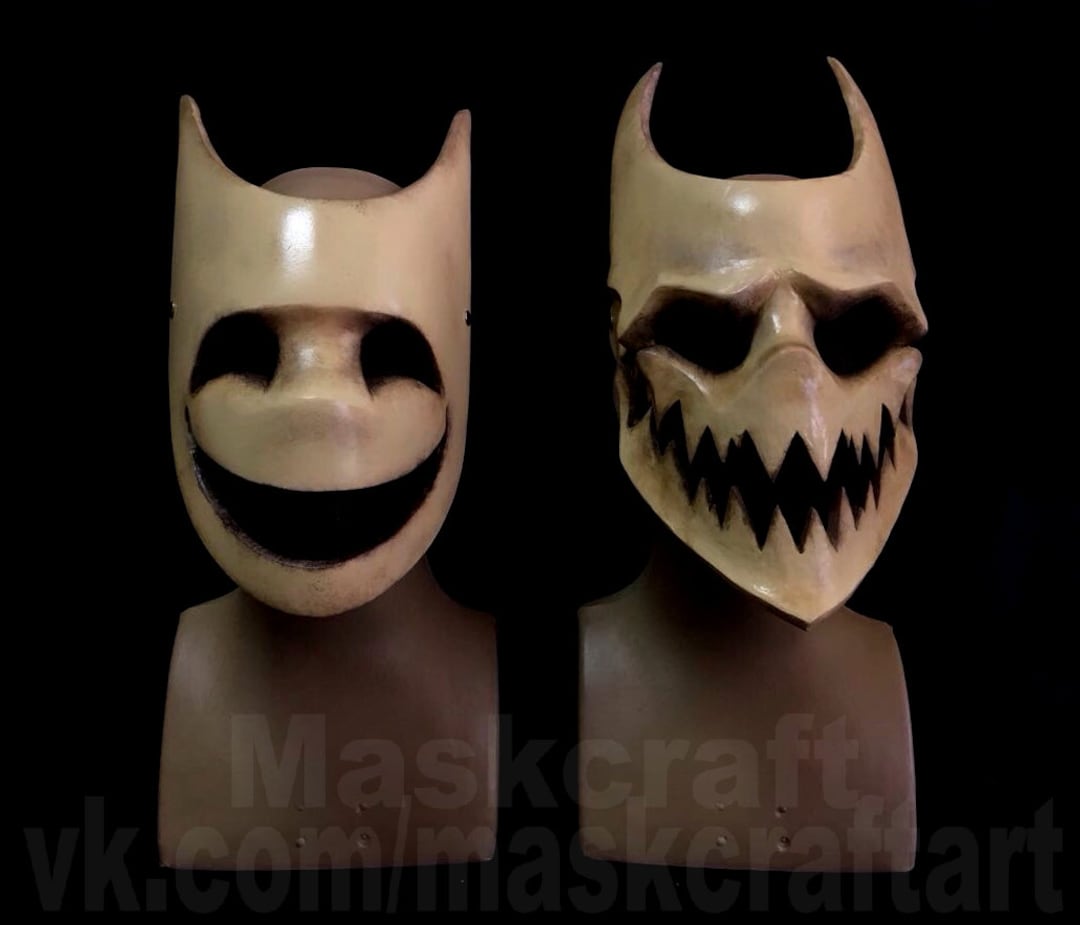 Good and Evil Mask - Etsy