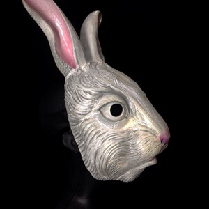 Rabbit Mask - Etsy