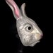Rabbit Mask - Etsy