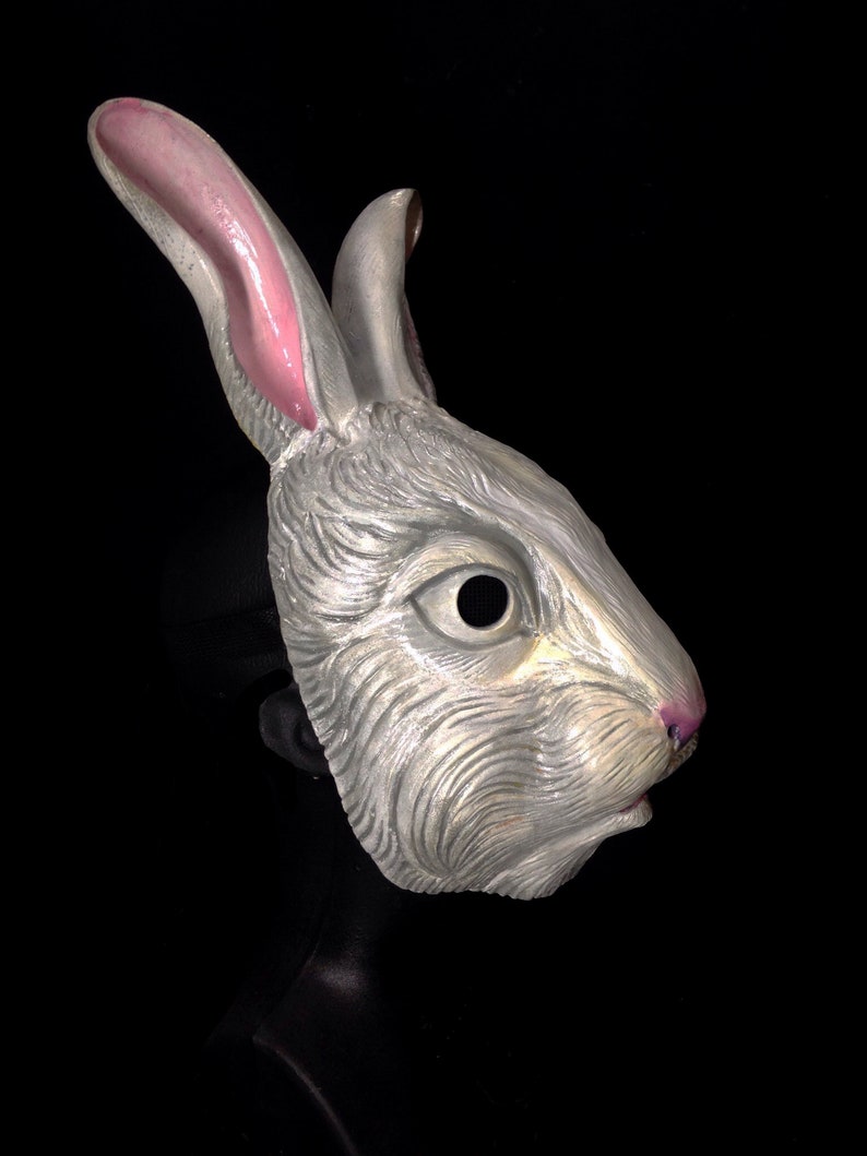 Rabbit Mask - Etsy