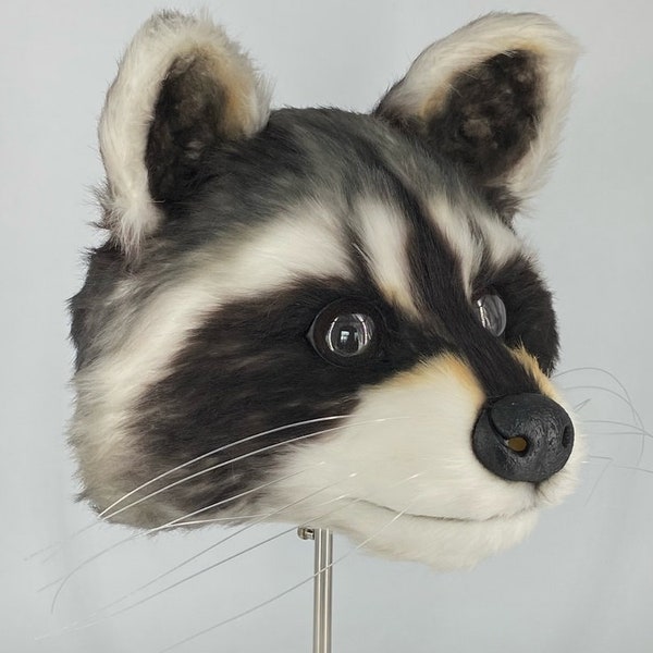 Raccoon Mask - Etsy