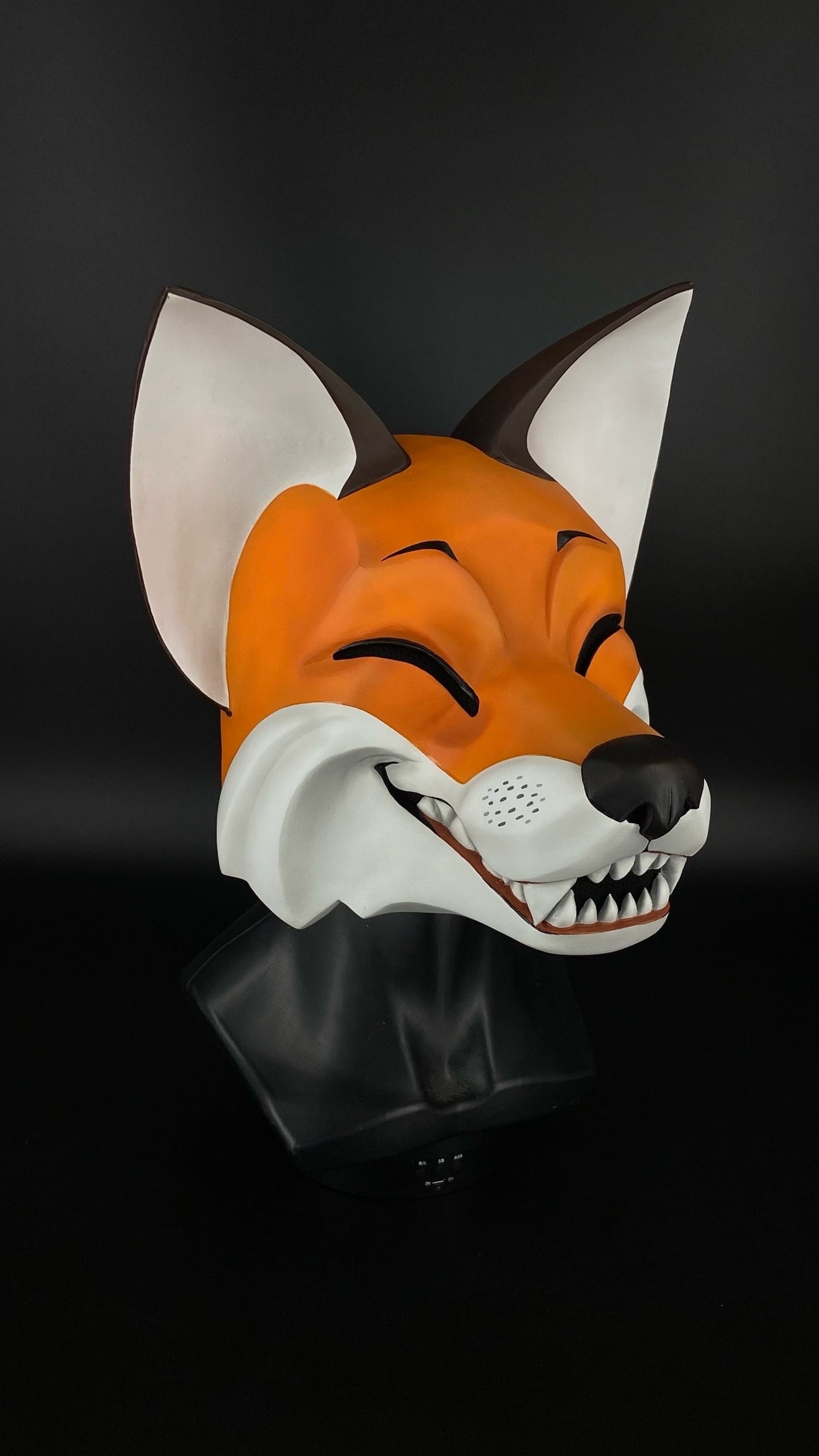 Smiling Fox Mask 60-62 Size - Etsy