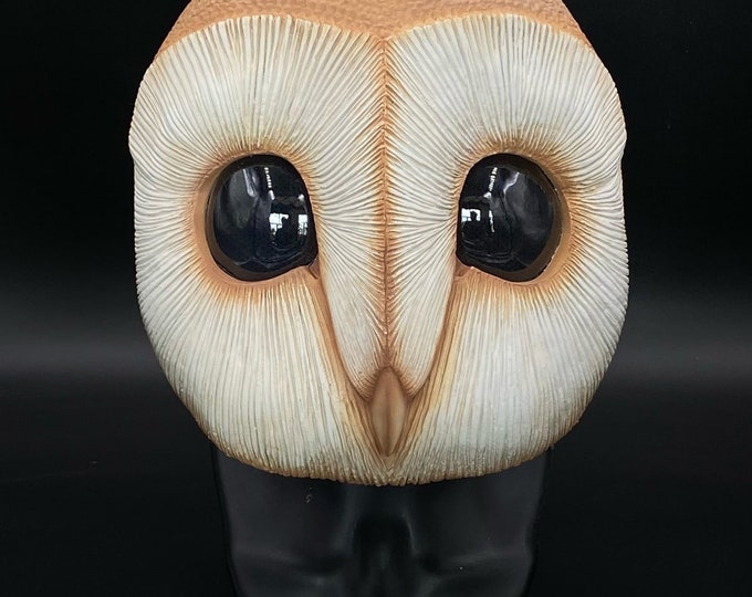 Barn Owl Mask - Etsy