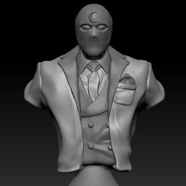 Moon Knight Bust - Etsy