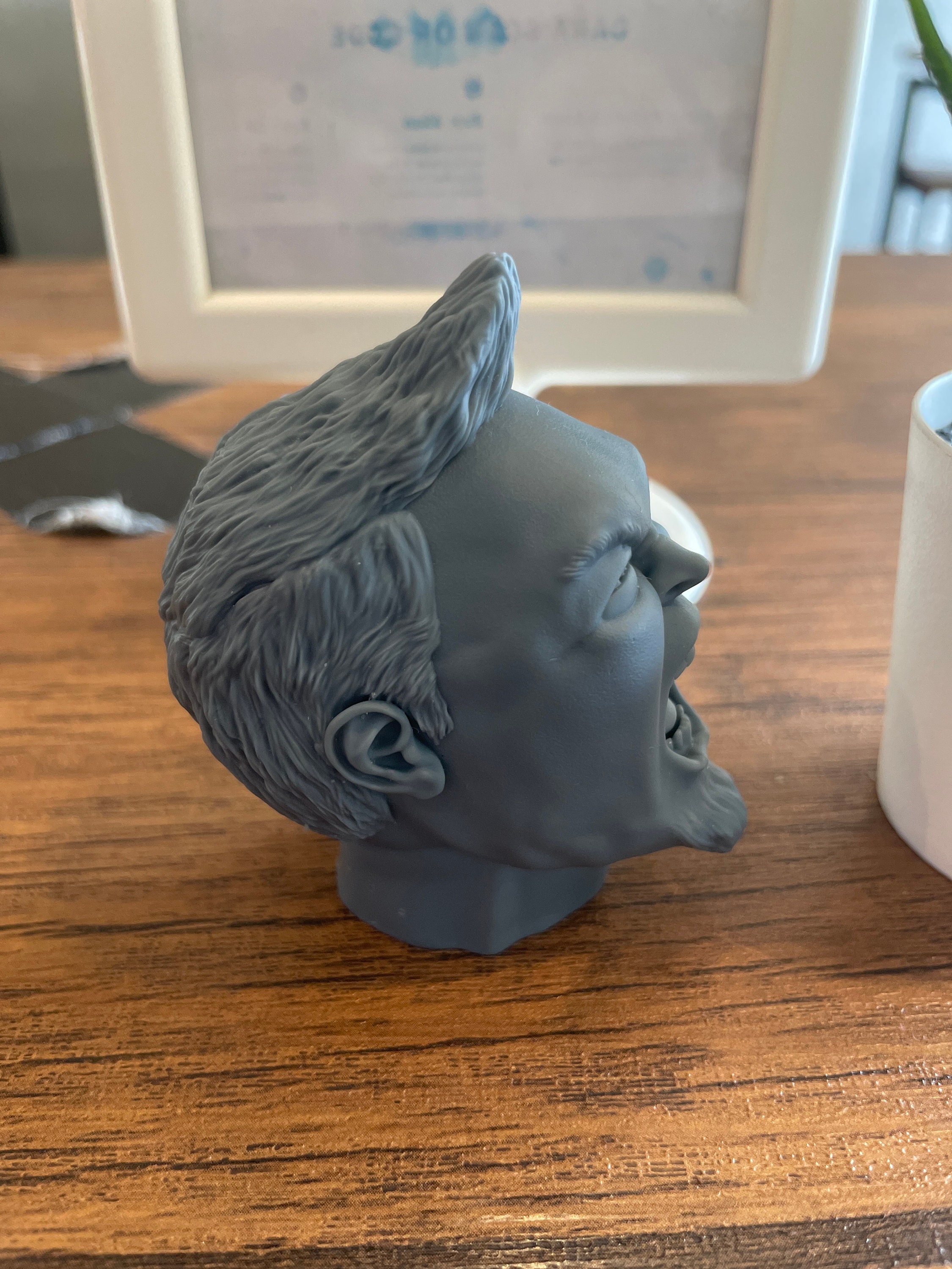Metal Head Rocker Head Sculpt 1/4 Scale not 1/12 3d Printed Toys Resin ...