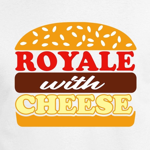 Royale With Cheese - Etsy