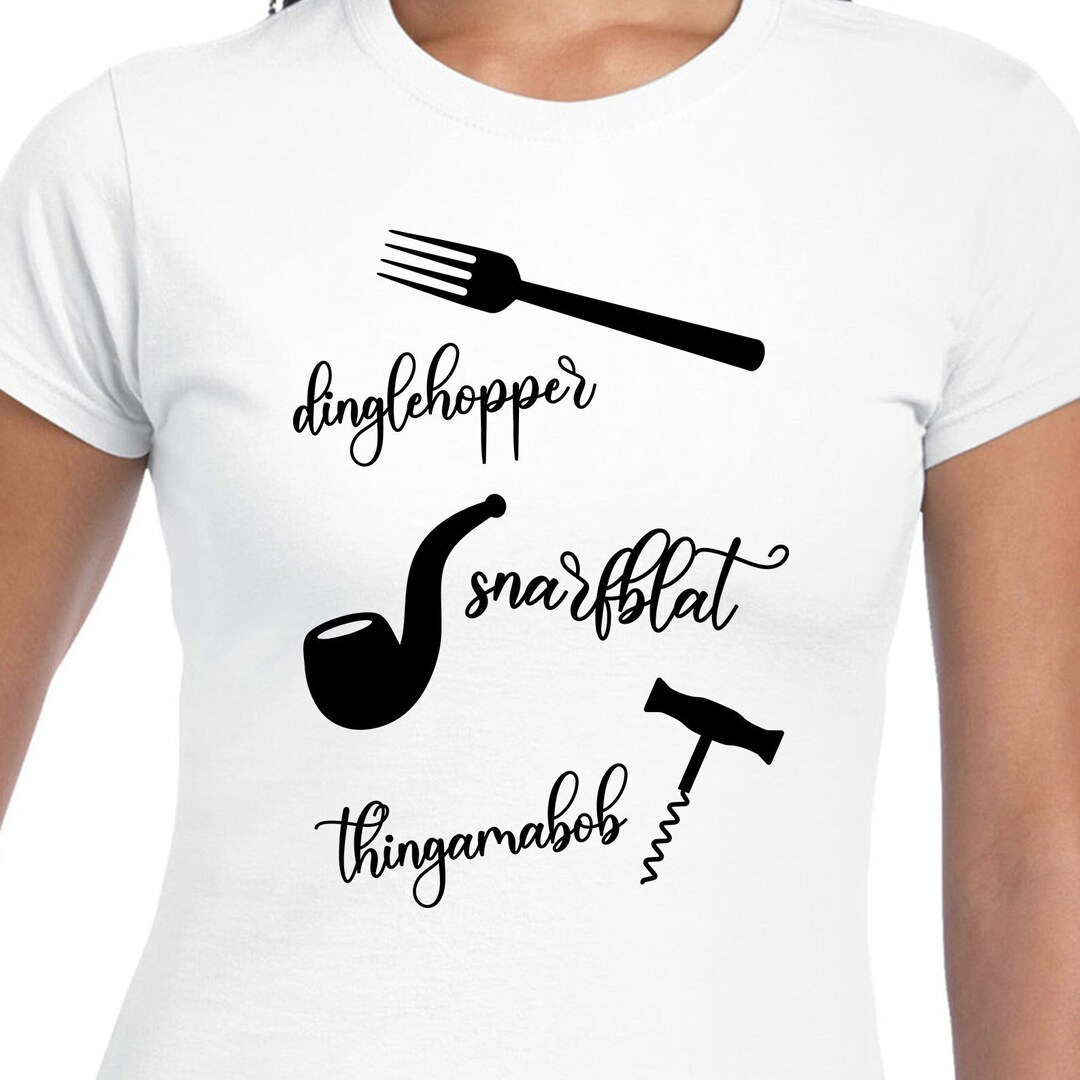 Dinglehopper, Thingamabob, & Snarfblat Cut Files | Cricut | Silhouette ...