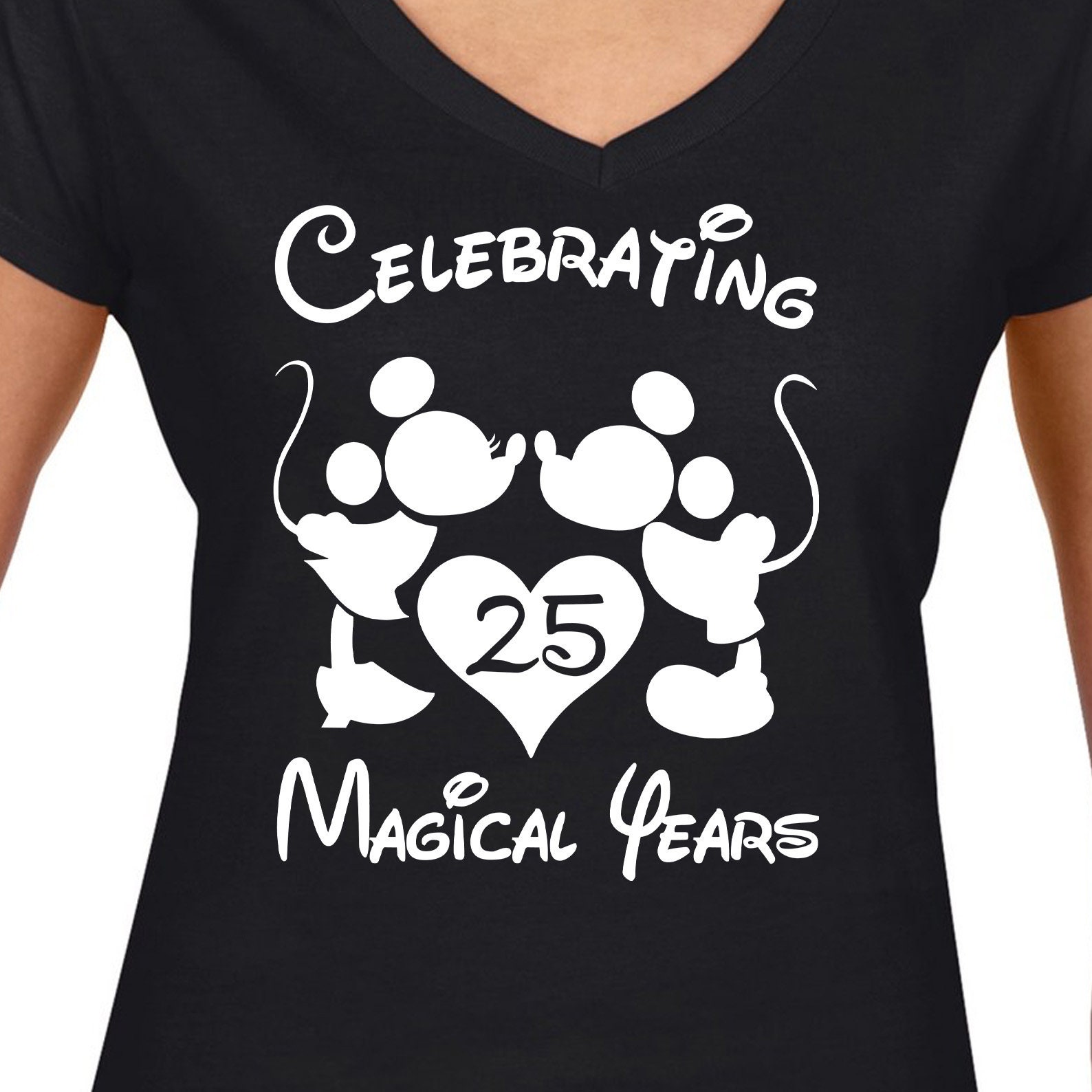 Celebrating 25 Magical Years Cut Files Cricut Silhouette - Etsy