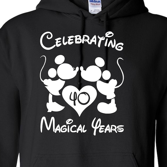 Celebrating 40 Magical Years Cut Files Cricut Silhouette - Etsy