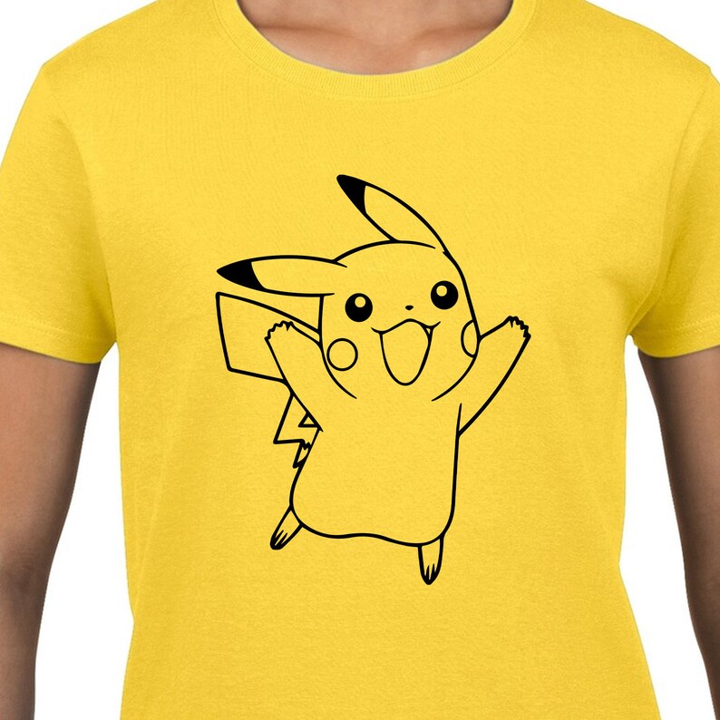 Pikachu Cut Files Cricut Silhouette Cameo Svg Cut Files - Etsy