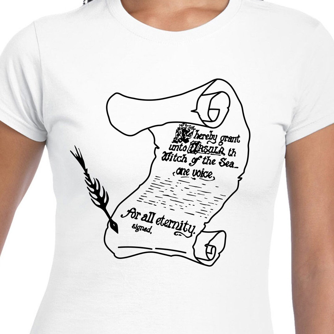 The Little Mermaid Contract Cut Files | Cricut | Silhouette Cameo | Svg ...