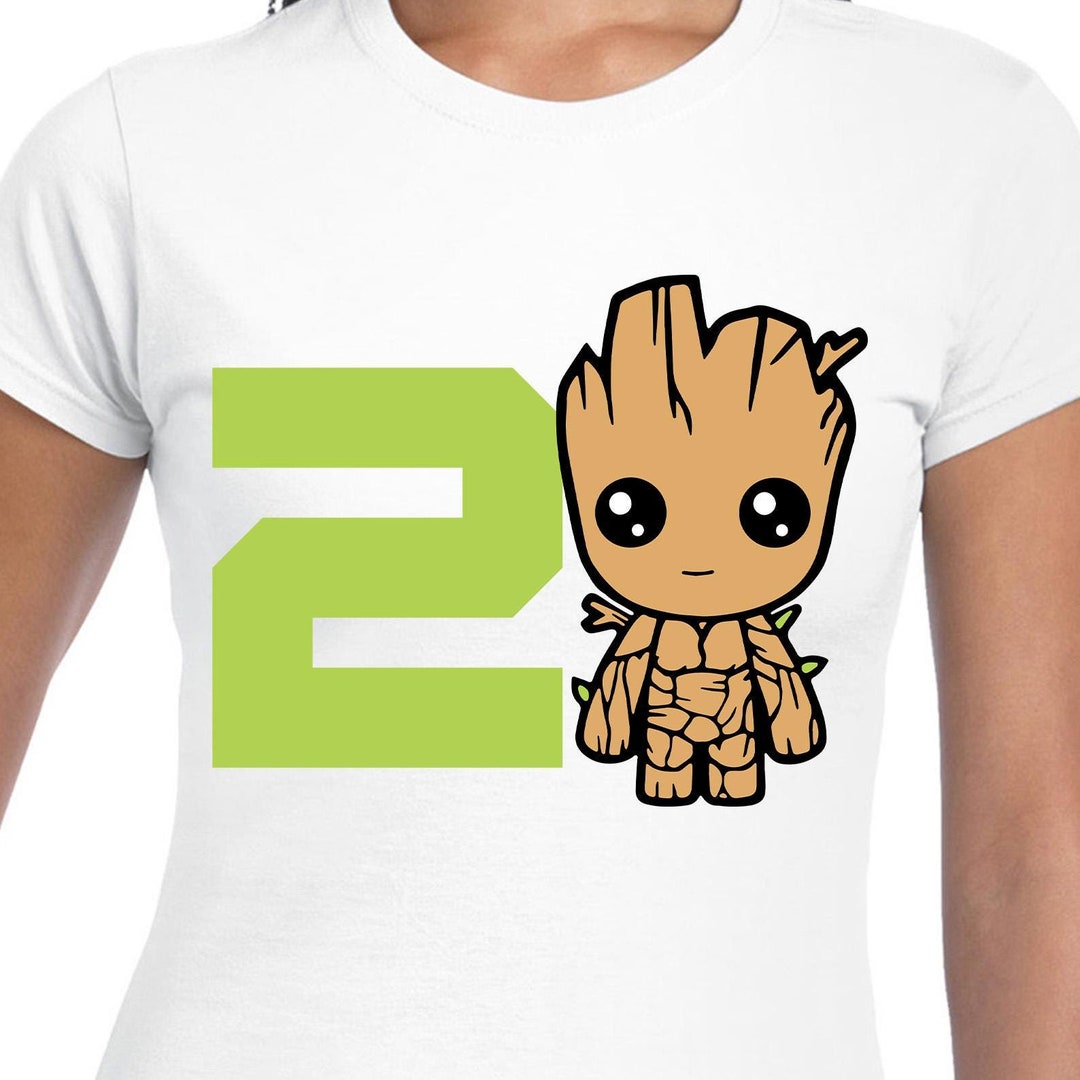 Groot 2nd Birthday Digital Files | Cricut | Silhouette Cameo | Svg Cut ...