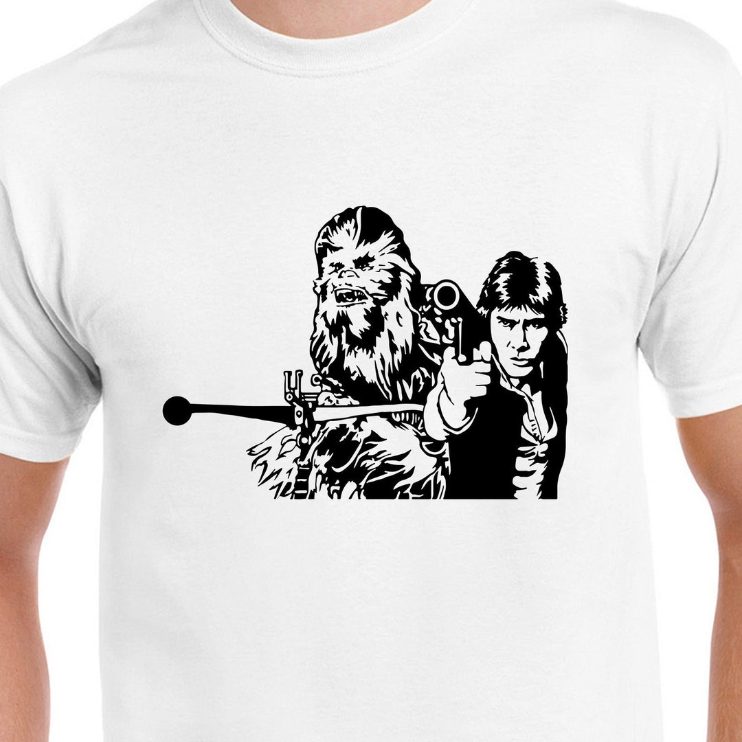 Han Solo & Chewbacca Cut Files | Cricut | Silhouette Cameo | Svg Cut ...