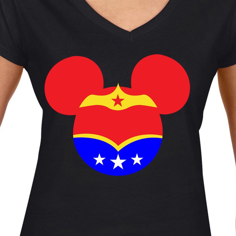 Wonder Minnie Cut Files Cricut Silhouette Cameo Svg Cut - Etsy