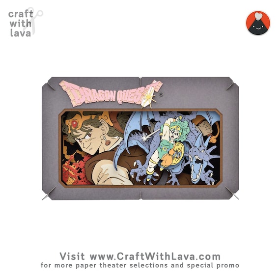 Paper Theater Dragon Quest Dq IV ドラゴンクエスト Paper Theater - Etsy