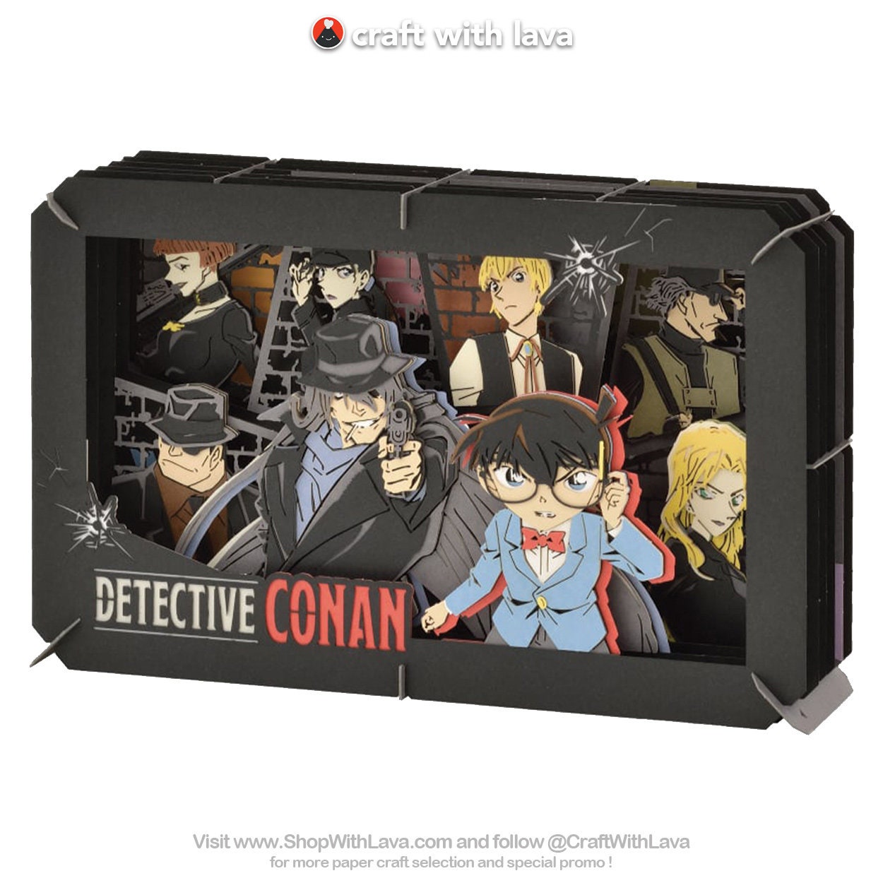 Paper Theater | Detective Conan | Black Organization ( 名探偵コナン PAPER ...