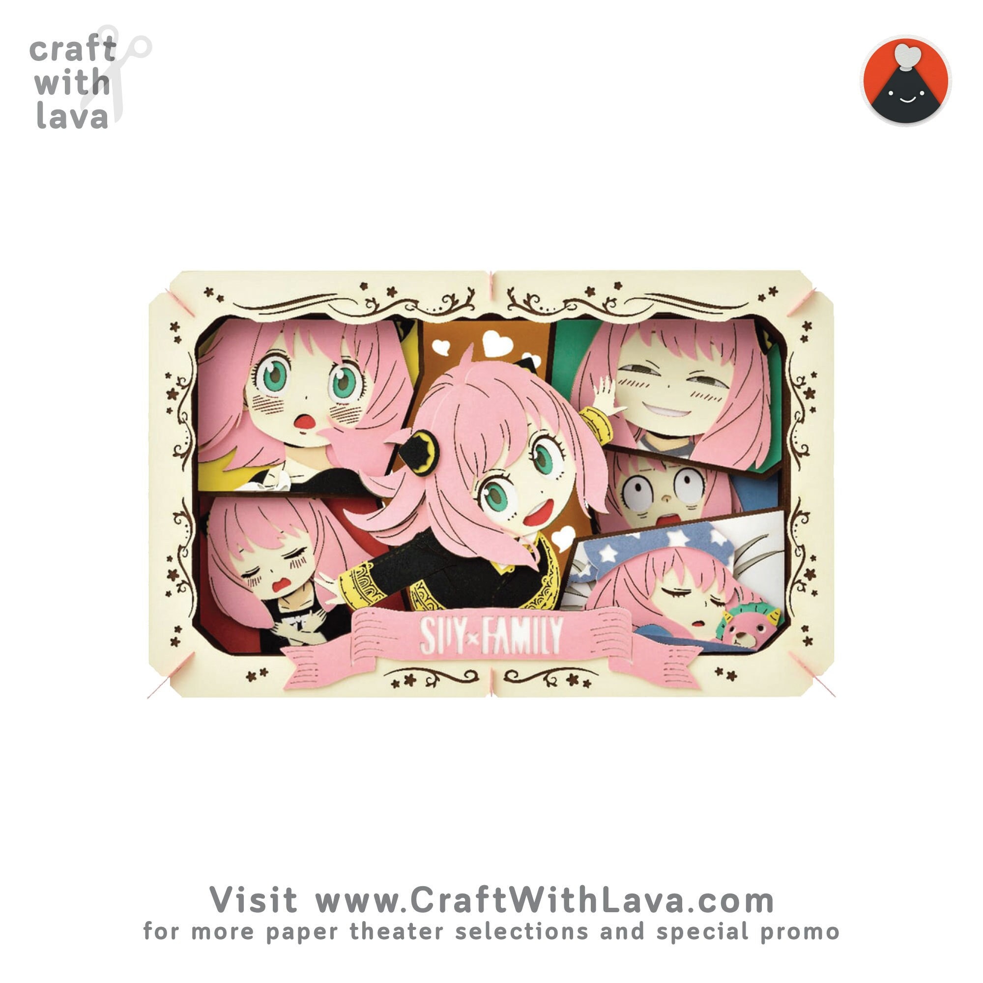 Paper Theater Spy X Family Anya Forger SPYFAMILY Paper Theater / アーニャ ...