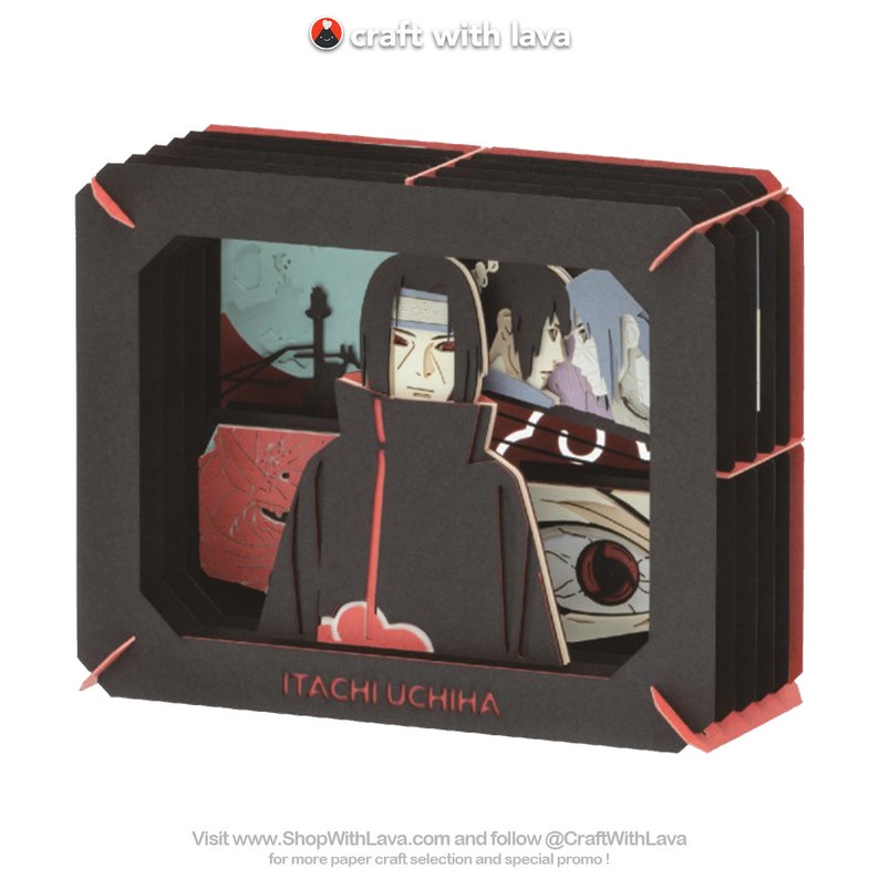 Paper Theater | Naruto Shippuden | Itachi Uchiha ( NARUTO-ナルト-疾風伝 PAPER ...