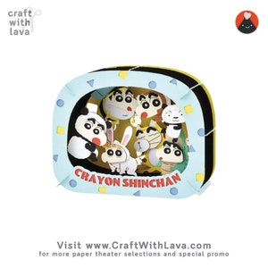 Paper Theater | Crayon Shin-chan | Animal Shin-chan ( クレヨンしんちゃん PAPER ...