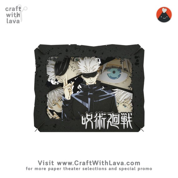 Paper Theater Jujutsu Kaisen Satoru Gojo 呪術廻戦 PAPER - Etsy