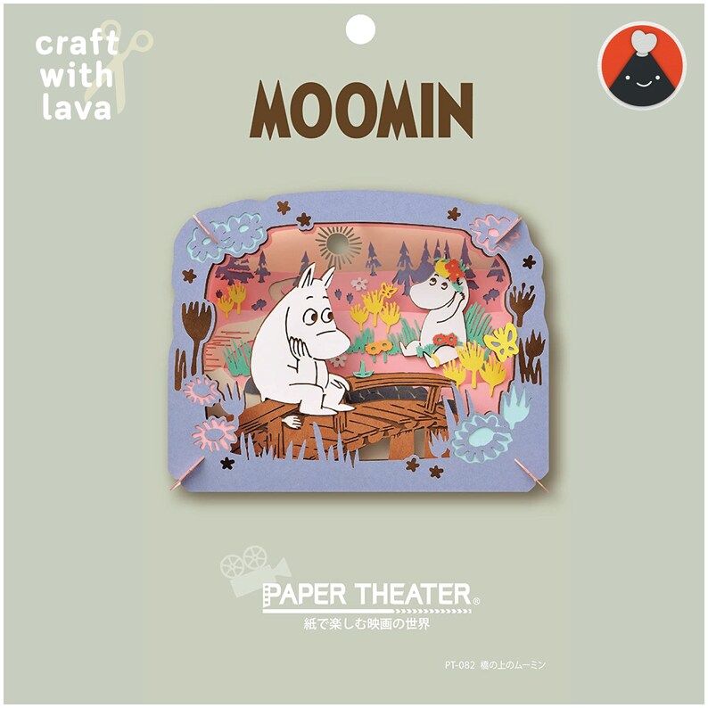 Paper Theater Moomin Moomin on the Bridge ムーミン PAPER THEATER 橋の上のムーミン ...