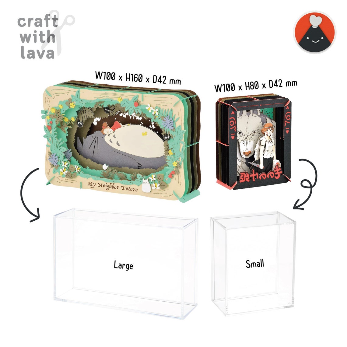 Accessories | Paper Theater | Display Case ( Large ) by Ensky ...